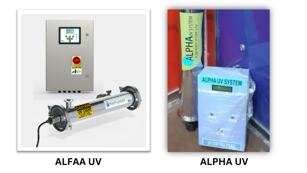 Beware of Imitations: Alfaa UV vs. Alpha UV